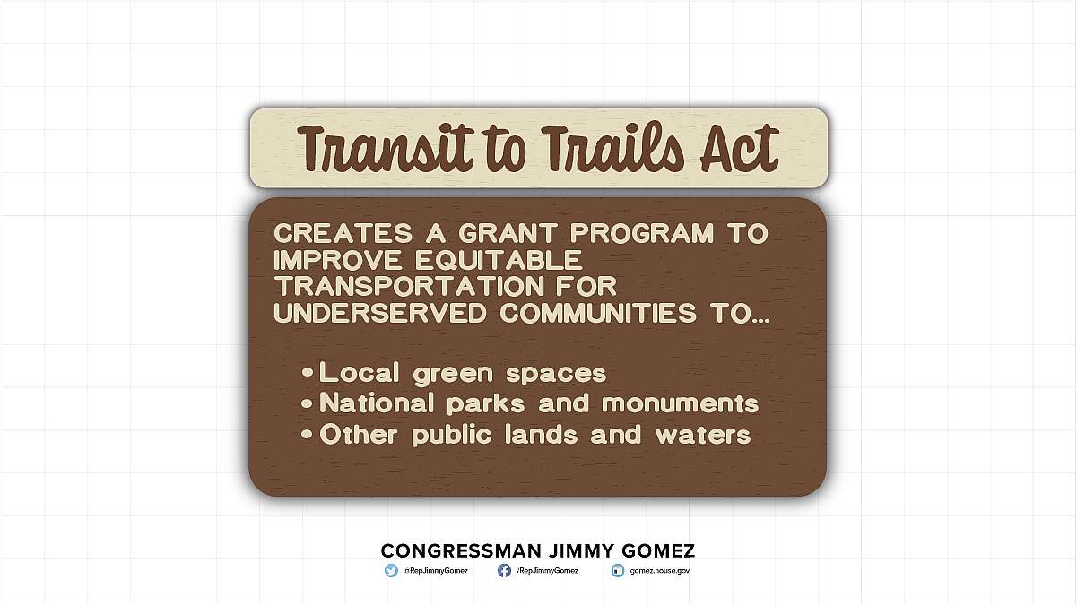 Transit to Trails Act- Take Action - American Hiking Society